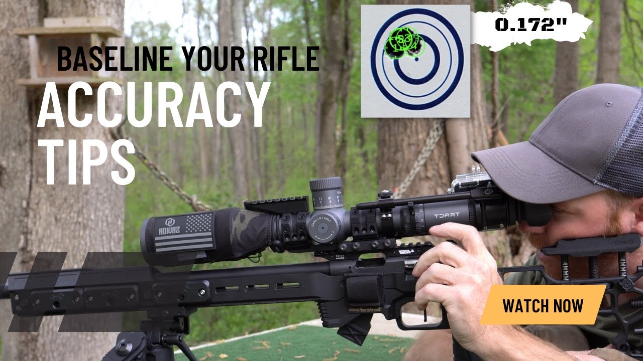Precision Rimfire Accuracy Tips Baseline Your Rifle Youtube