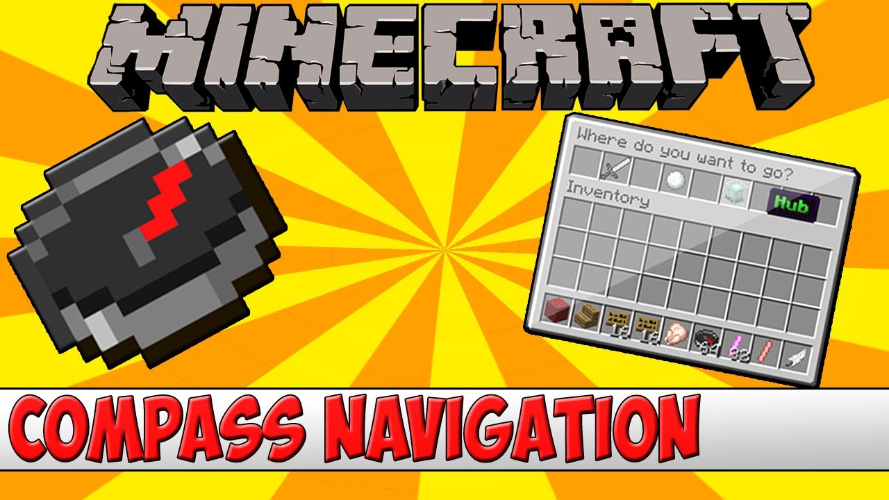 Minecraft Bukkit Plugin Compass Navigation Tutorial Youtube