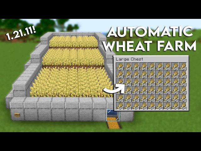 Minecraft Wheat Farm
