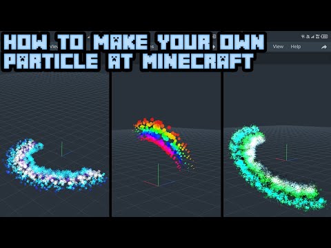 Tutorial Cara Membuat Particle Di Minecraft Part 1 Youtube