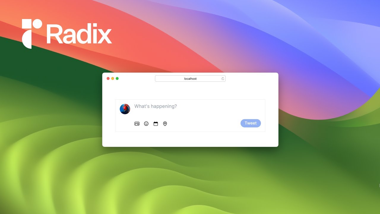 Radix Ui Component With Next Js And Tailwind Css Youtube