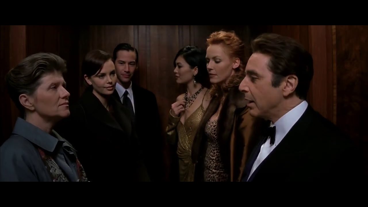 The Devil S Advocate Elevator Scene Youtube