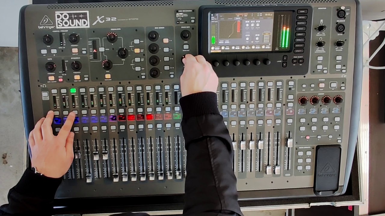 Behringer X32 Mixing Youtube