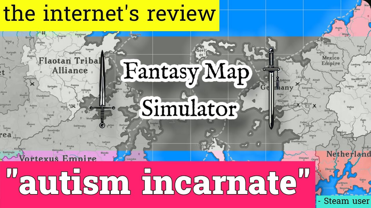 Fantasy Map Simulator Review In 60 Seconds Youtube