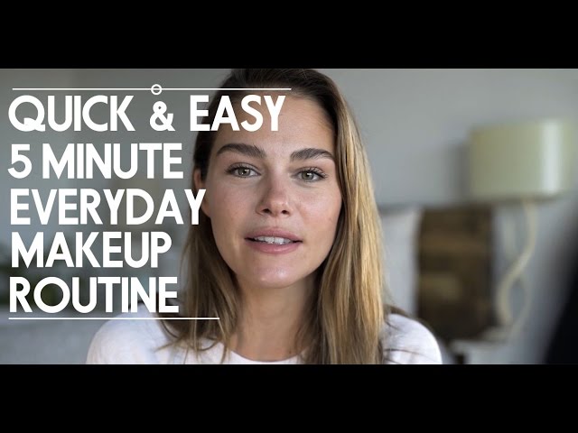 Quick Easy Everyday Makeup Routine Makeupview Co