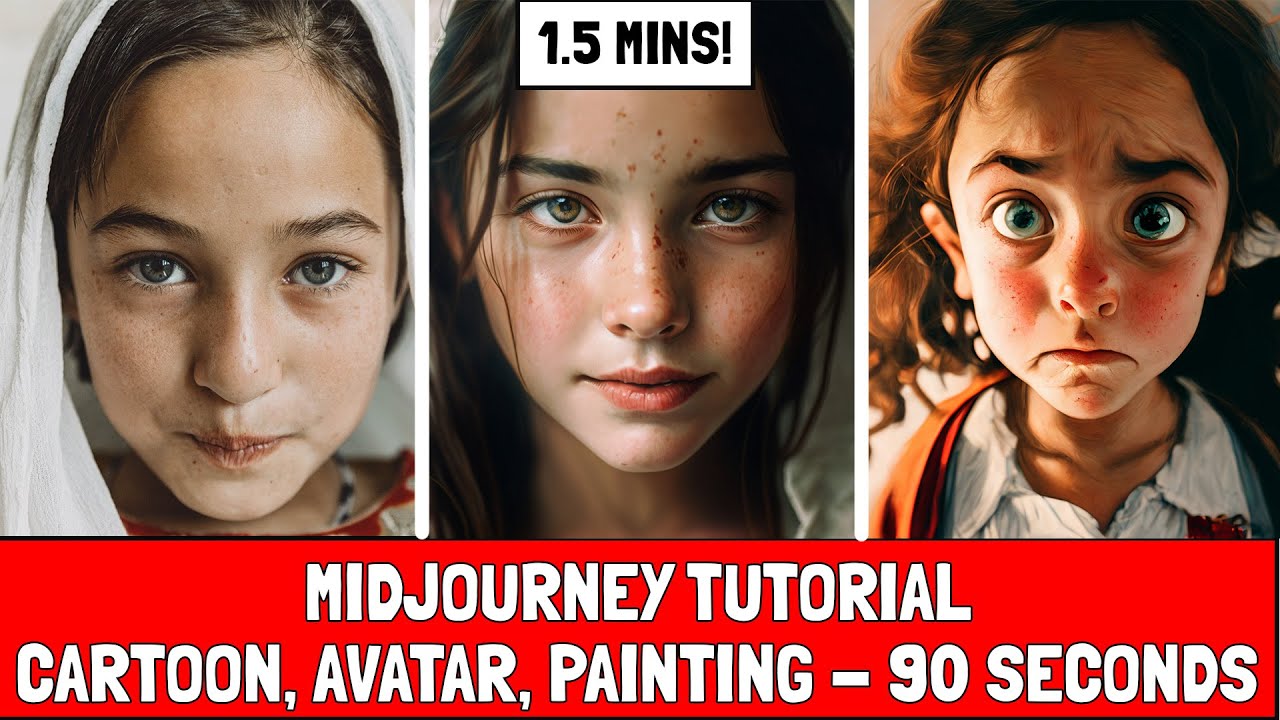 Midjourney Tutorial Turn Yourself Into A Cartoon Oil Painting Or