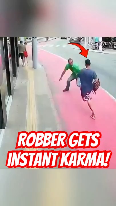 Robber Gets What He Deserved Shorts Youtube