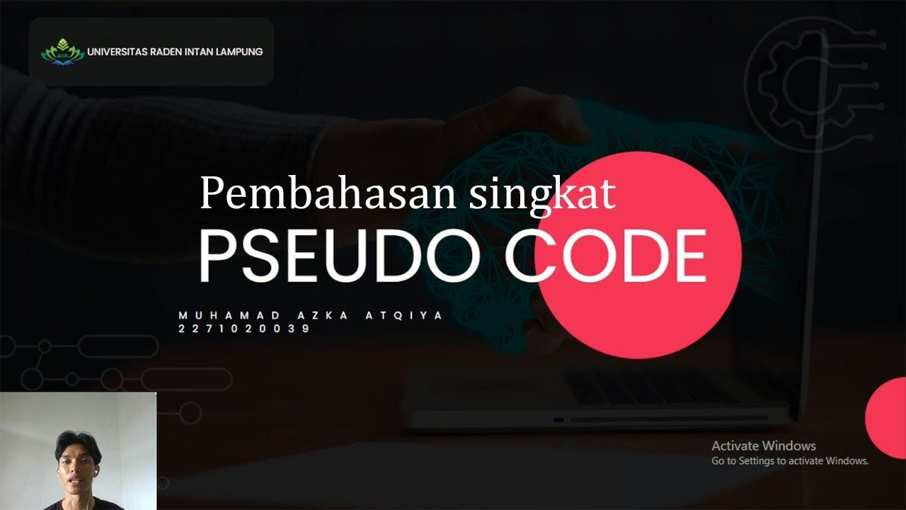 Pembahasan Singkat Mengenai Pseudocode Youtube
