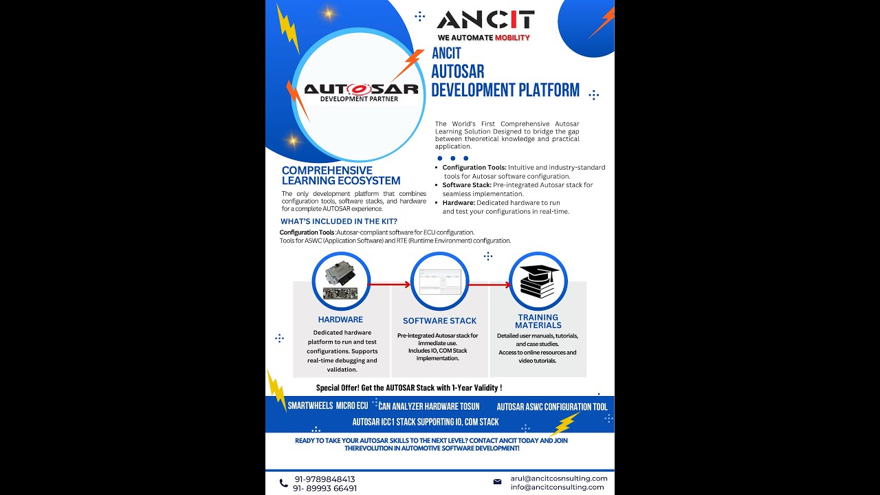 Ancit Autosar Development Platform Youtube