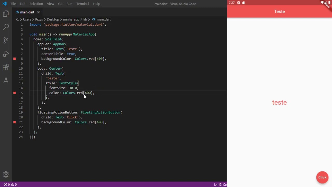 Tutorial Flutter 03 Layout Youtube