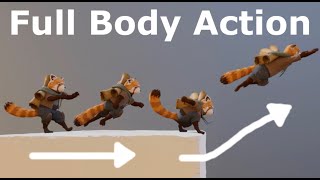 Full Body Action Blender Animation Tutorial Doovi