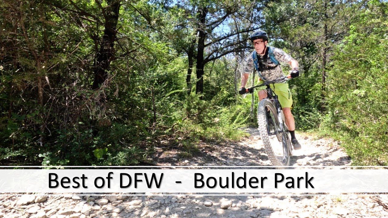 Urban Oasis Mountain Biking Boulder Park All Loops Dallas Tx Youtube