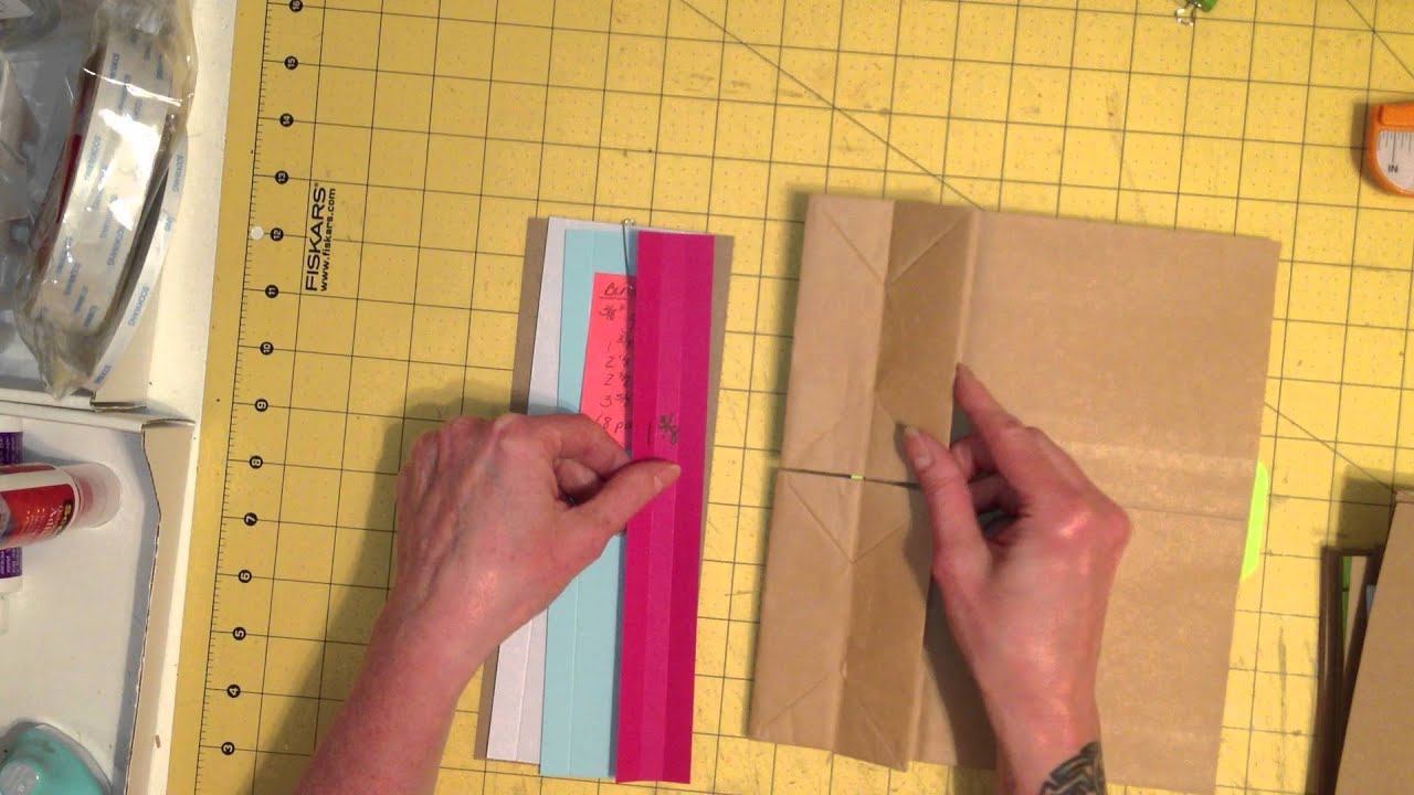 Purse Mini Album Tutorial Part 1 Semashow