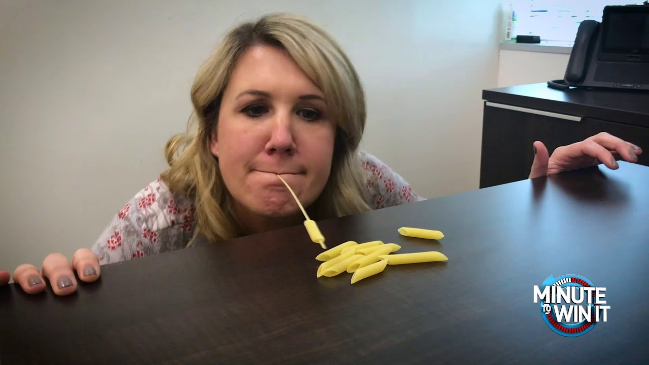 Minute To Win It Ready Spaghetti Youtube