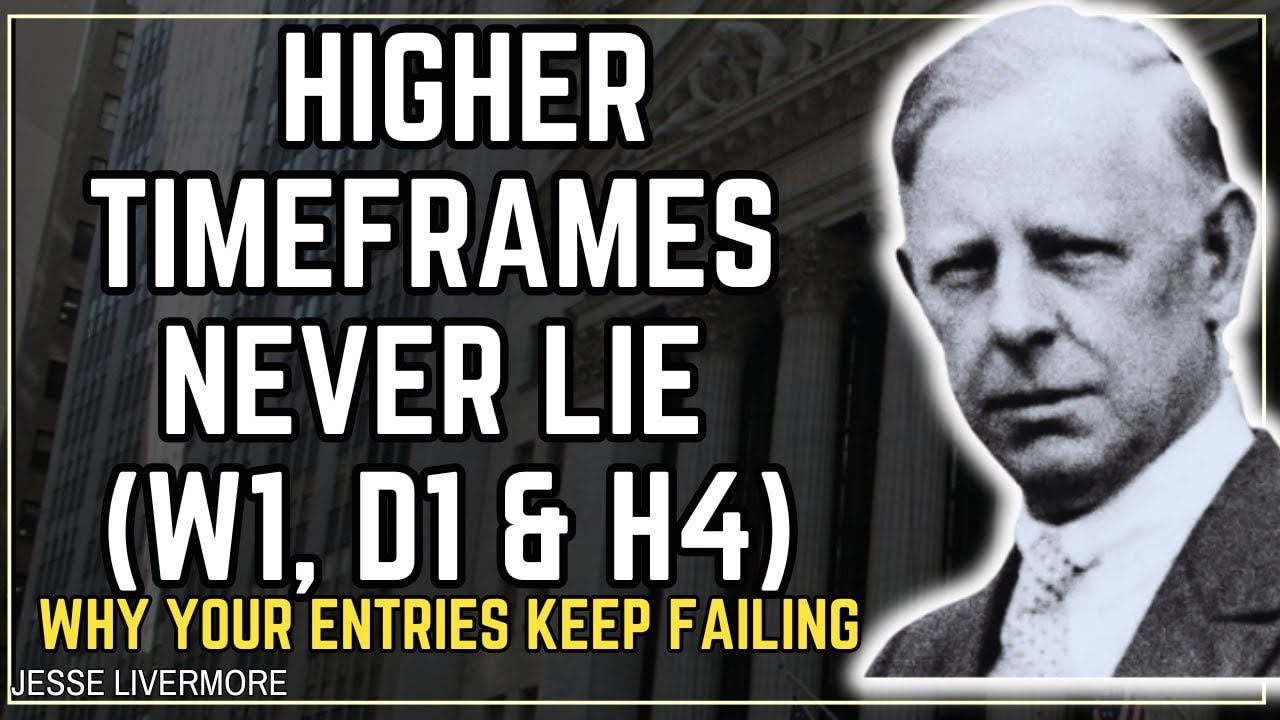 Why Higher Timeframes Always Win In Trading Jesse Livermore Youtube