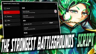 Roblox The Strongest Battlegrounds Script Speed Hub X Keyless Gui 2025 ...