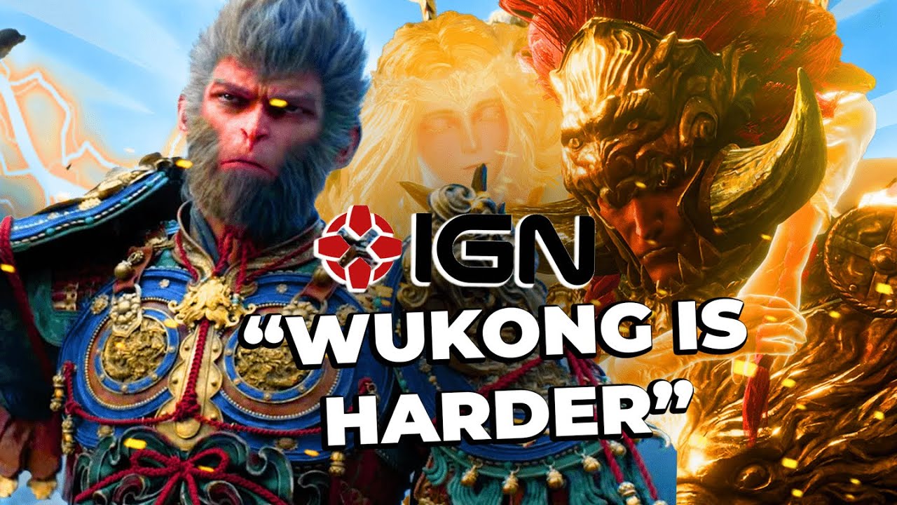 Black Myth Wukong Is Harder Than Elden Ring Youtube