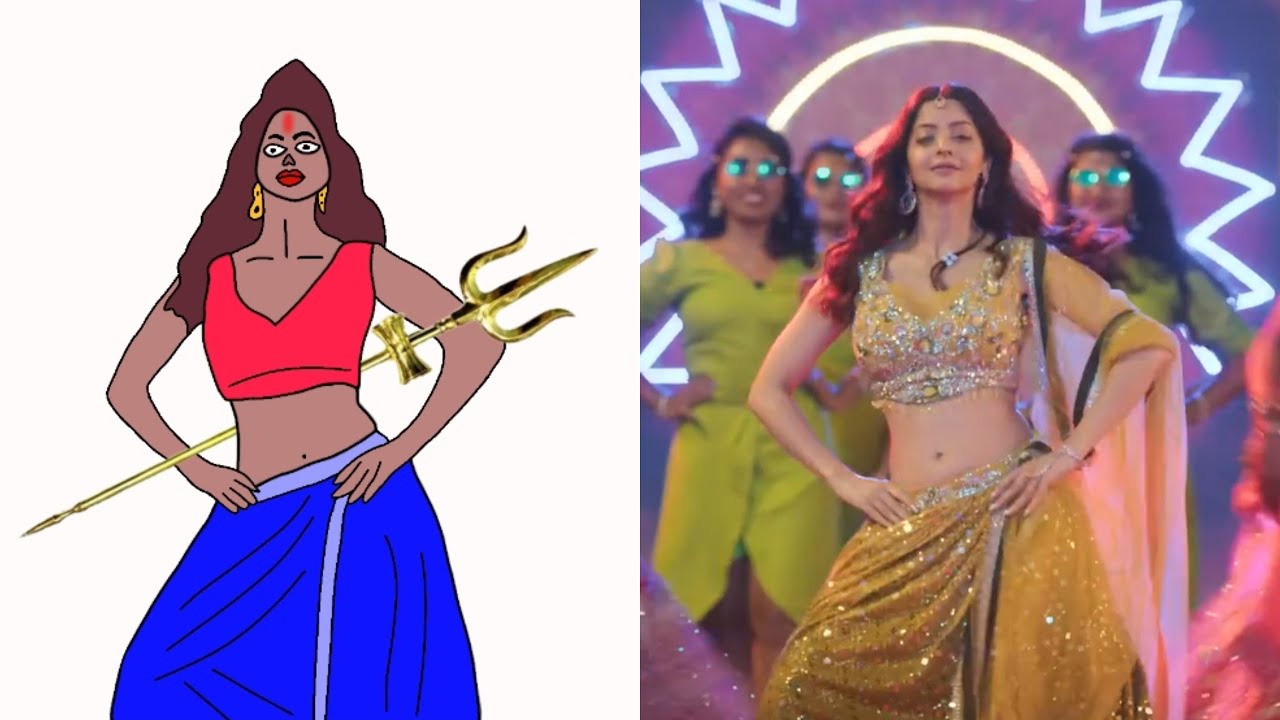 Aaraathi Aaraathi Video Song Drawing Meme Petta Rap Prabhu Deva Youtube