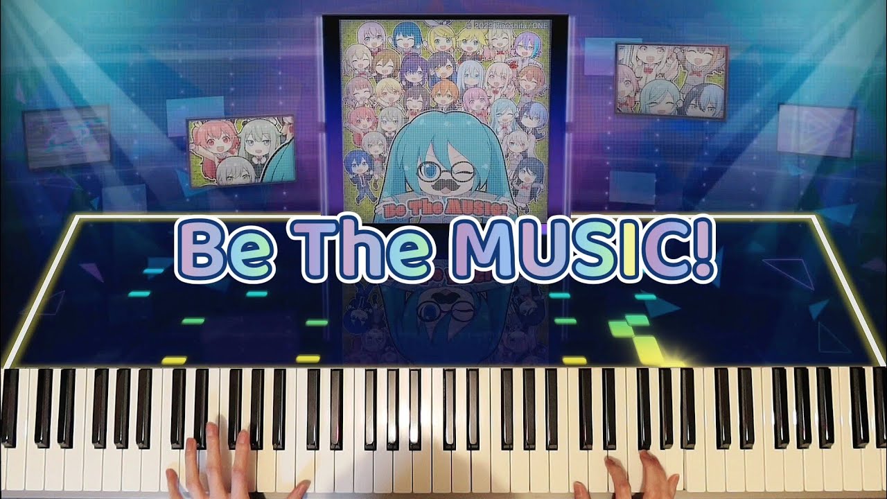 Piano Be The Music キノシタ Feat All Music Mikudemy を弾いてみた プロセカ