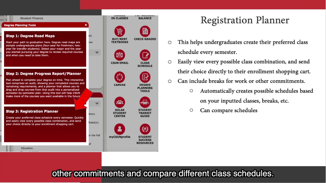 Registering For Classes Youtube