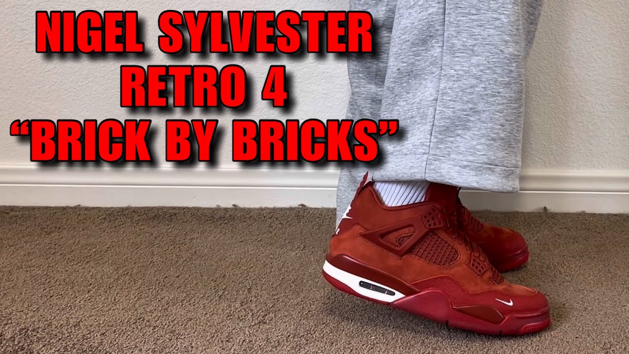 Nigel Sylvester 4s Brick By Bricks Sneaker Of The Year Youtube
