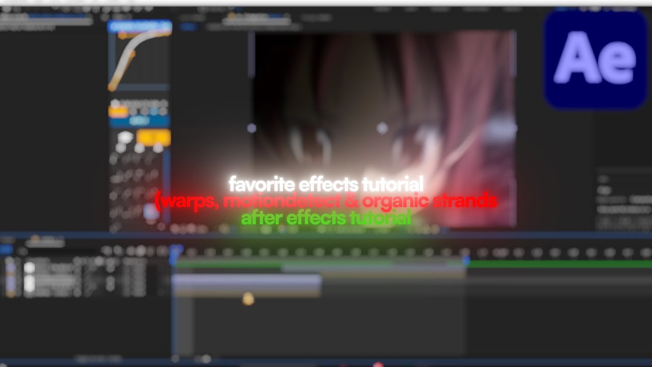Favorite Effects After Effects Tutorial Youtube