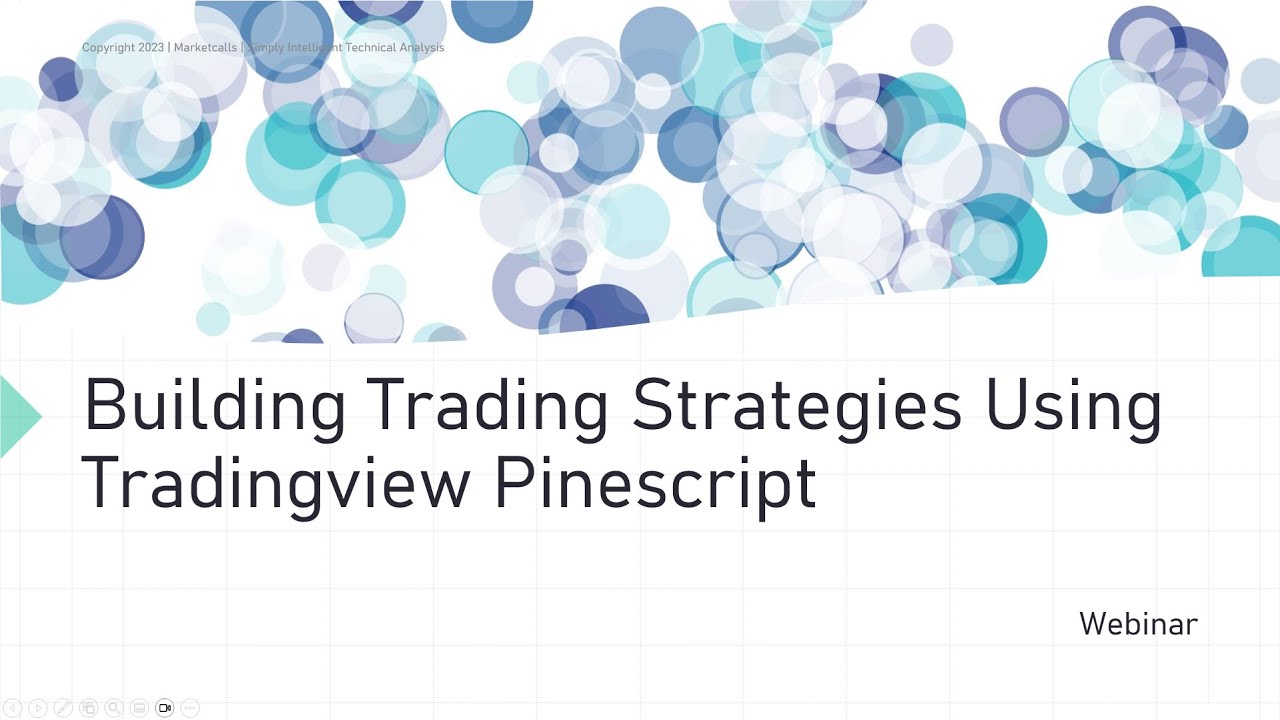 Build Trading Strategies Using Tradingview Pinescript Tutorial Youtube