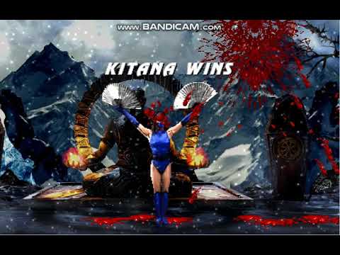 Mortal Kombat Ultravitalized Kitana Mk2 Fatality 1 2 3 Brutality