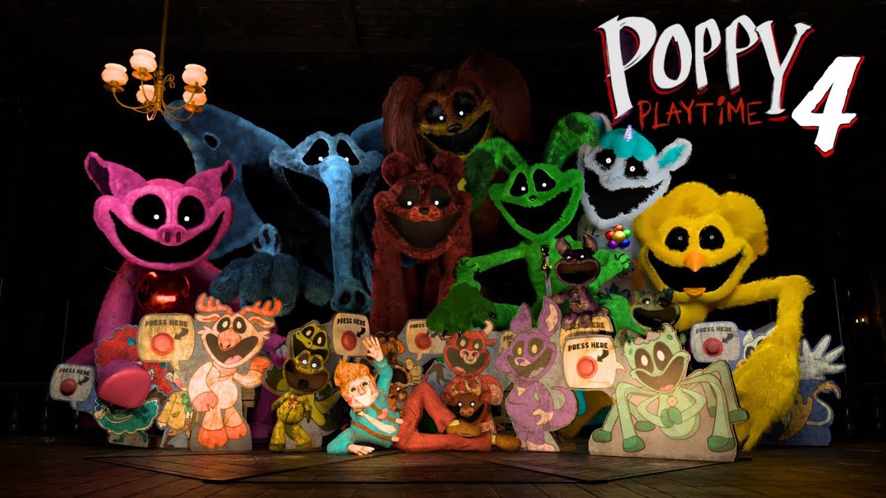 Poppy Playtime Chapter 4 Full Gameplay Ending Youtube