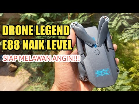 Unboxing Drone E88 Terbaru Sudah Brushless Drone E88 Max Youtube