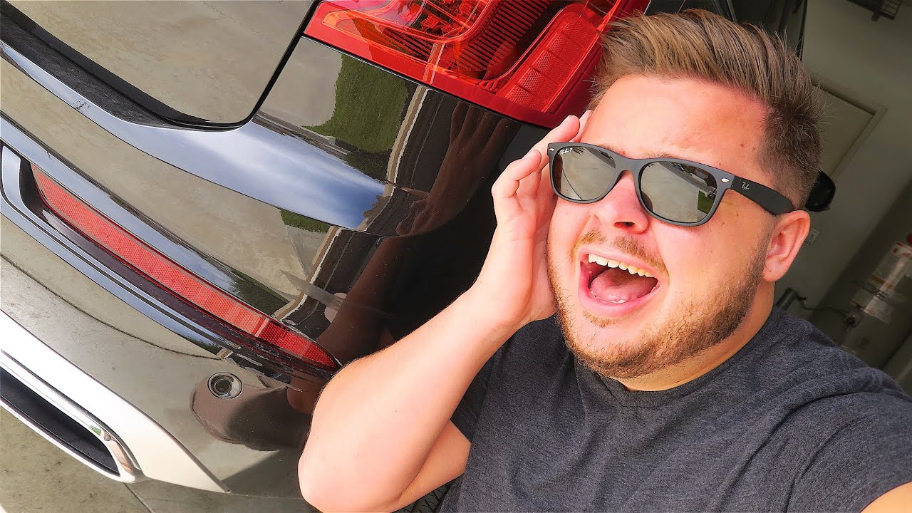 Crashed The New Car Youtube