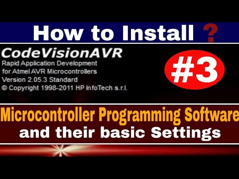 Embedded Programming Software How To Install Codevisionavr Youtube