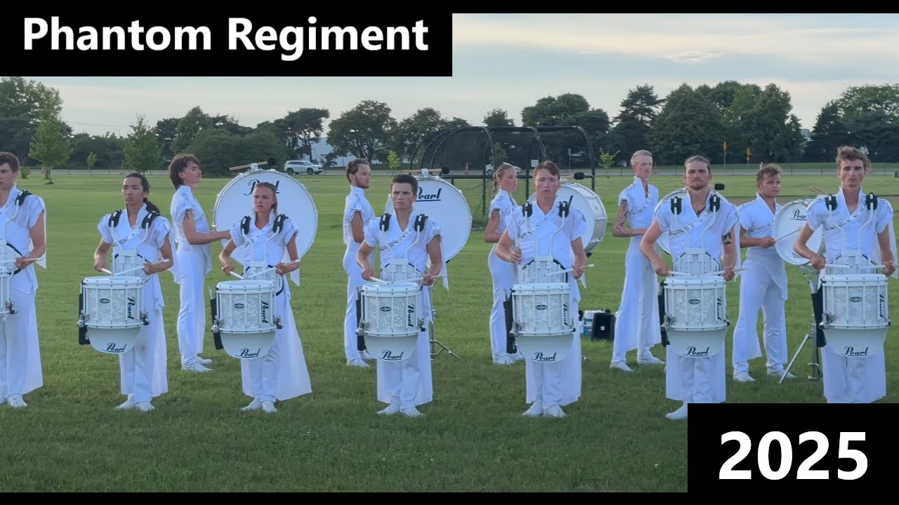Phantom Regiment Drumline 2025 Youtube
