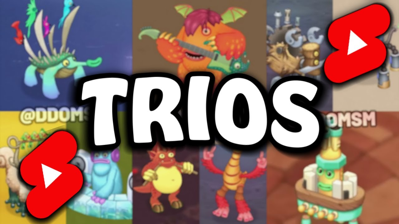 My Singing Monsters Trios Compilation Parts 1 18 Ddomsm Youtube