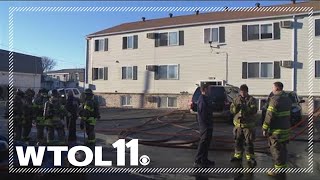 Firefighters Battle Blaze At South Toledo Apartment Complex - Breaking ...