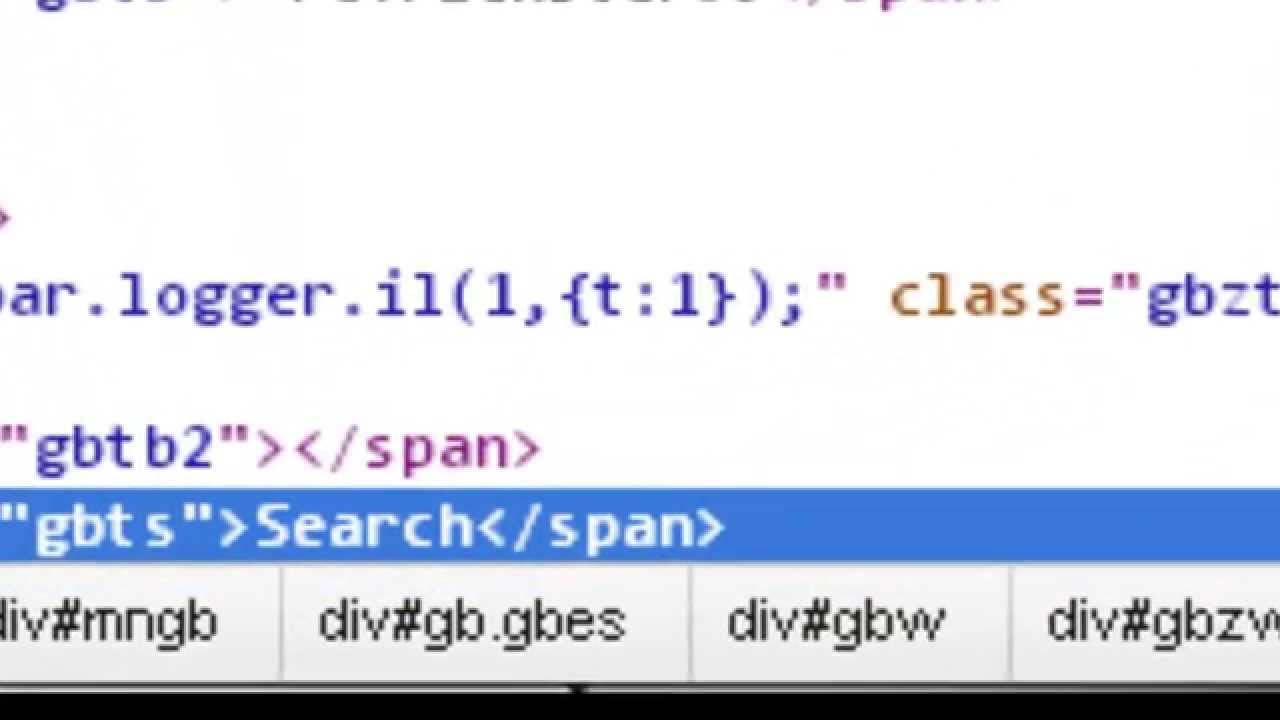 Inspect Element Trick Youtube
