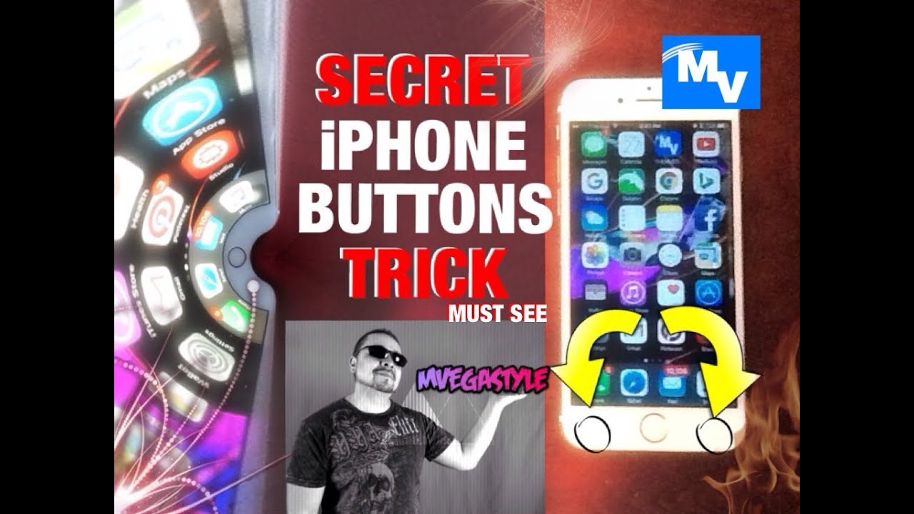Secret Iphone Buttons Trick How To Youtube
