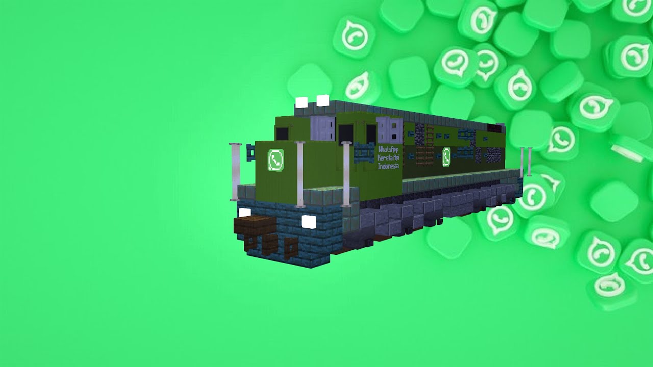 Whatsapp Train Indonesia In Minecraft Animation Youtube