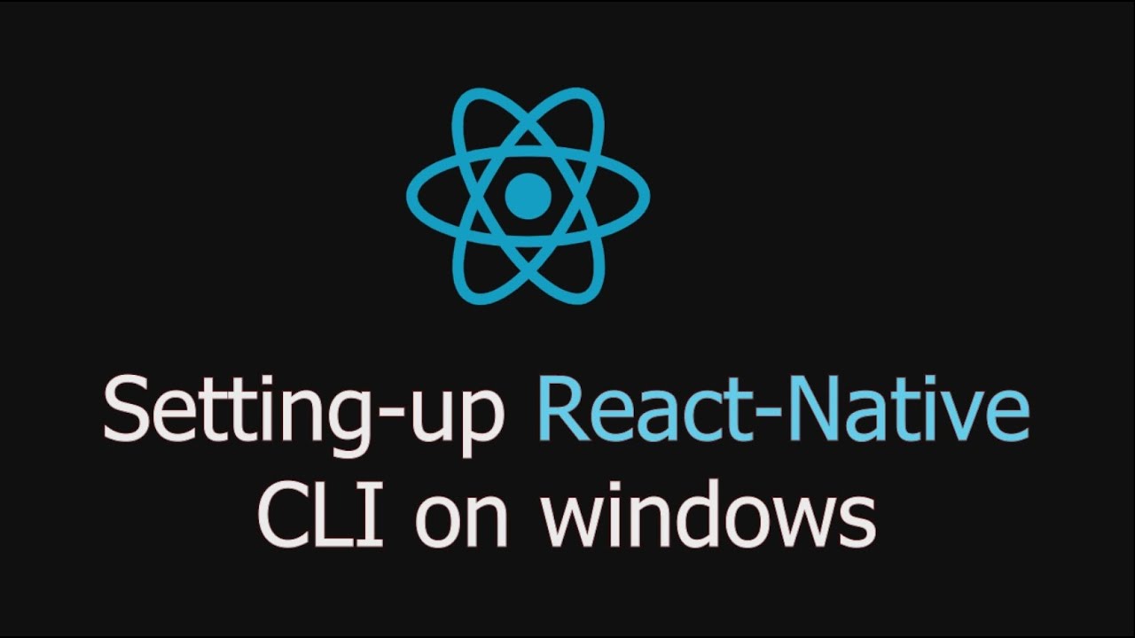 Building First App With React Native Cli Youtube