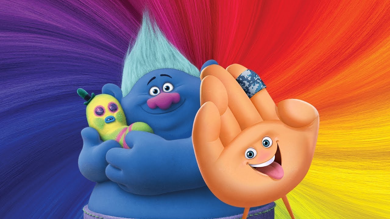 Emojis Trolls The Emoji Movie Trailer Mashup Youtube