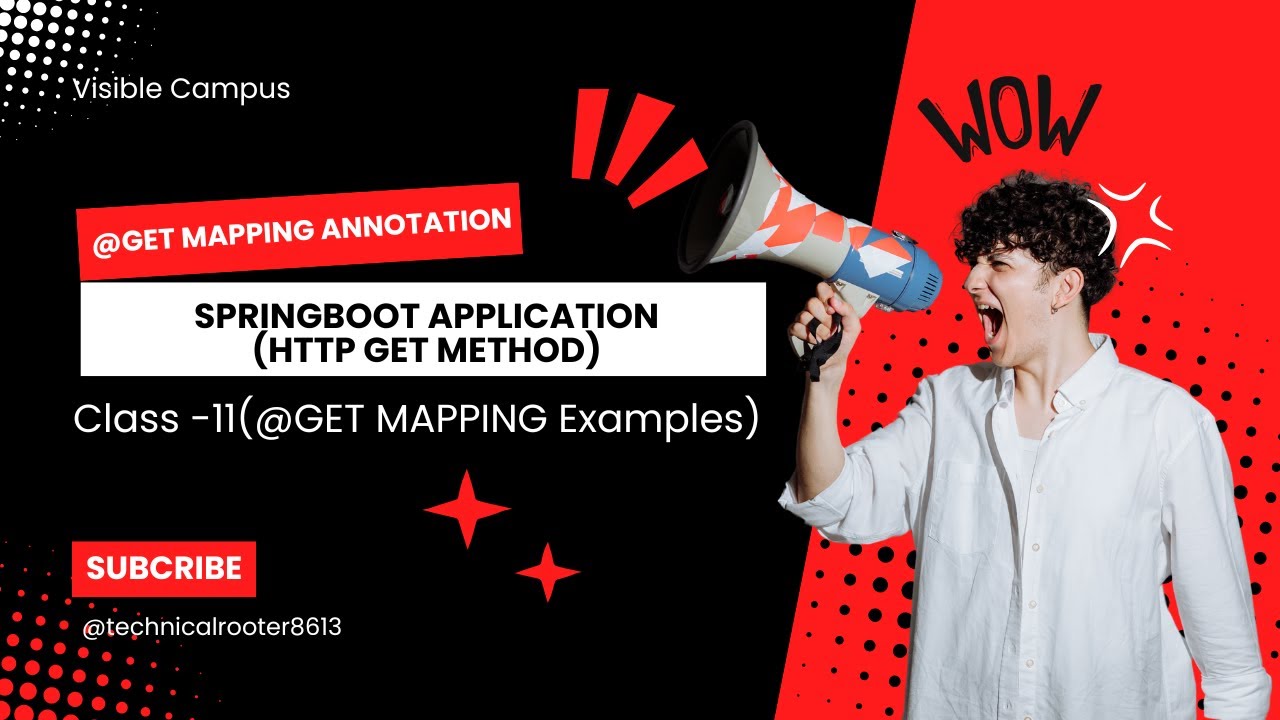 Springboot Class 11 Getmapping Annotation Example In Spring Boot