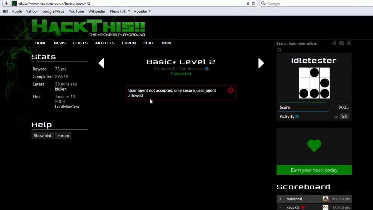 Hackthis Basic Plus Level 2 Youtube