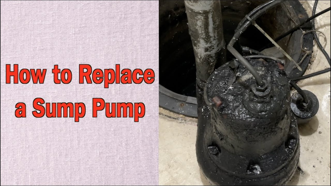 Eng Sub How To Replace A Sump Pump Diy 如何更换污水泵 Youtube