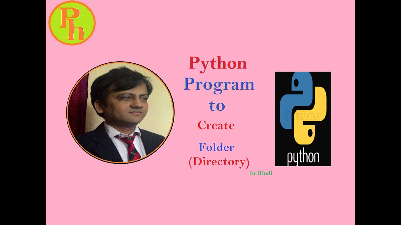 How To Create Folder In Python Youtube
