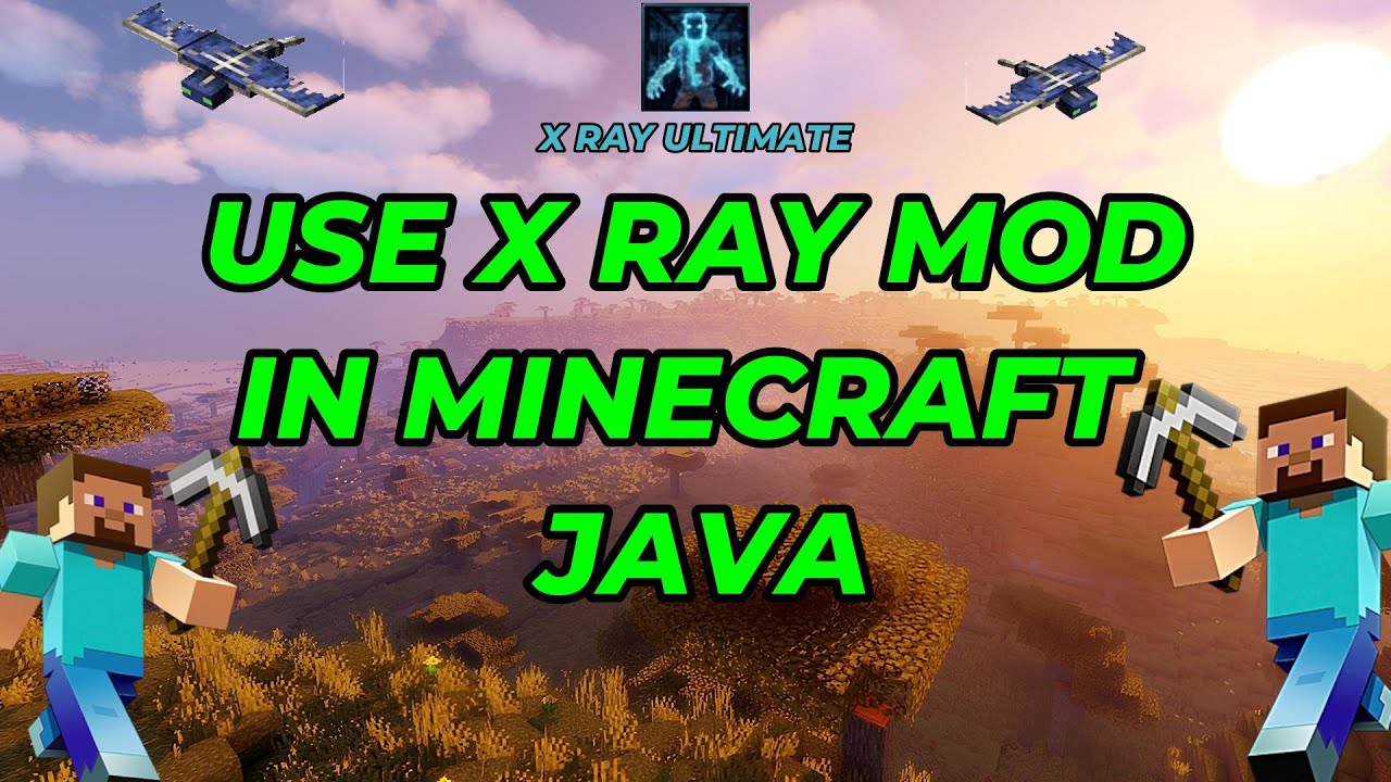 How To Use Xray Mod In Minecraft Java I Tutorial Youtube