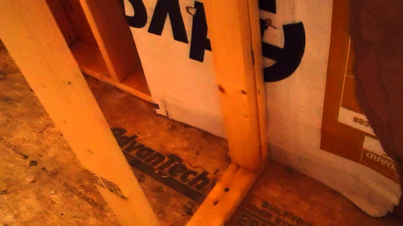 Wall Framing Trick Youtube