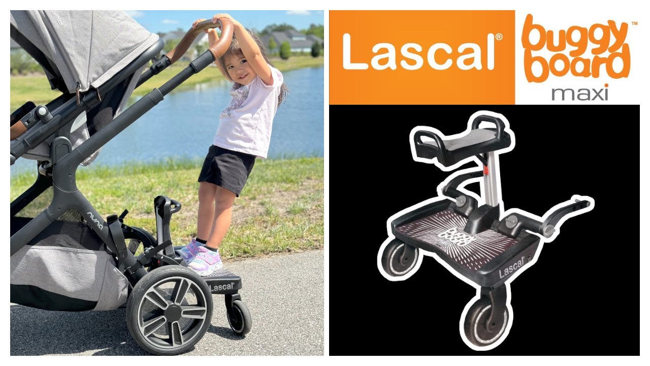 Lascal Buggyboard Maxi Universal Stroller Board Review Youtube