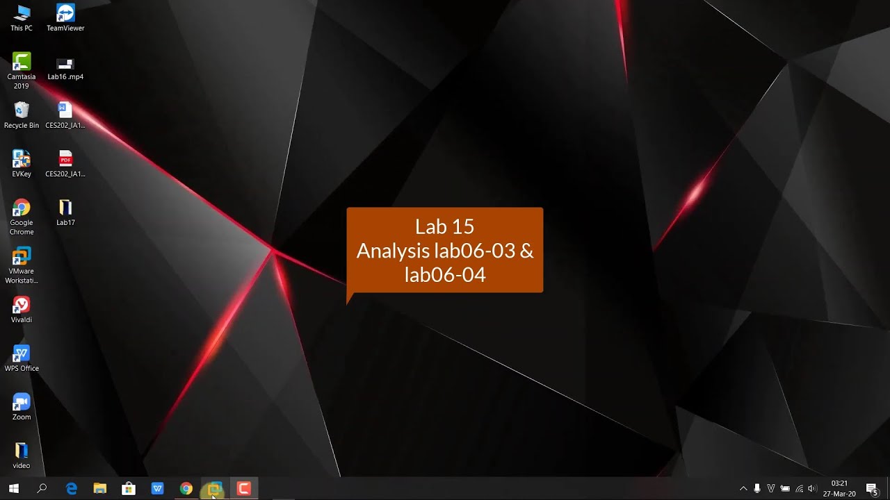 Lab15 Iam302 Reverseengineering Analysis Lab06 03 Lab06 04 Youtube