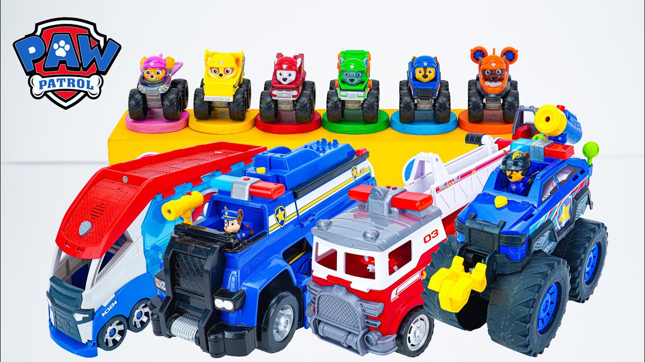 Paw Patrol Toys Unboxing Asmr Ultimate Rescue Vehicles Big Truck
