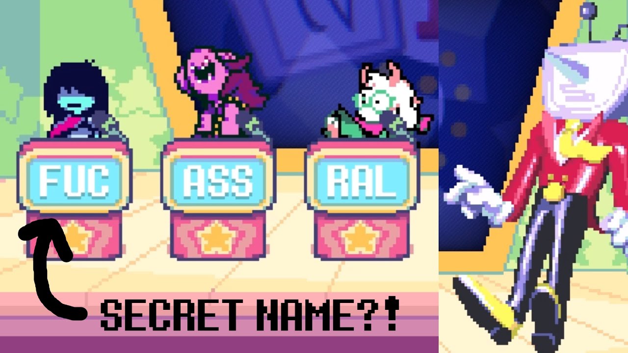 All Deltarune Chapter 3 Game Show Name Secrets And Reactions See
